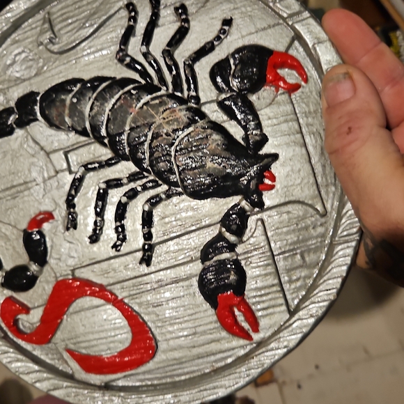 Wall Decor | Scorpion Wall Art In Black And Red | Poshmark